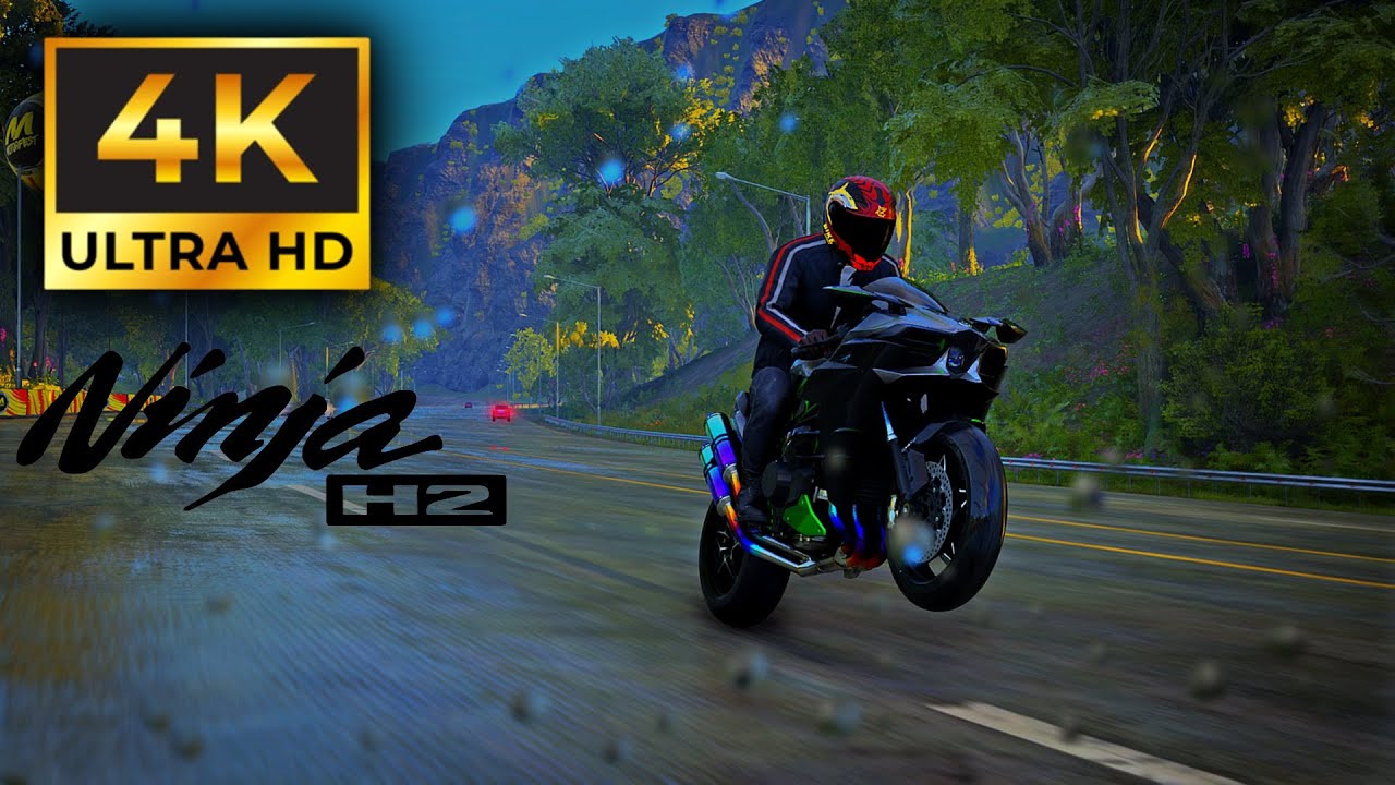 Kawasaki Ninja H2 | The Crew Motorfest | Ultra Realistic Driving - YouTube