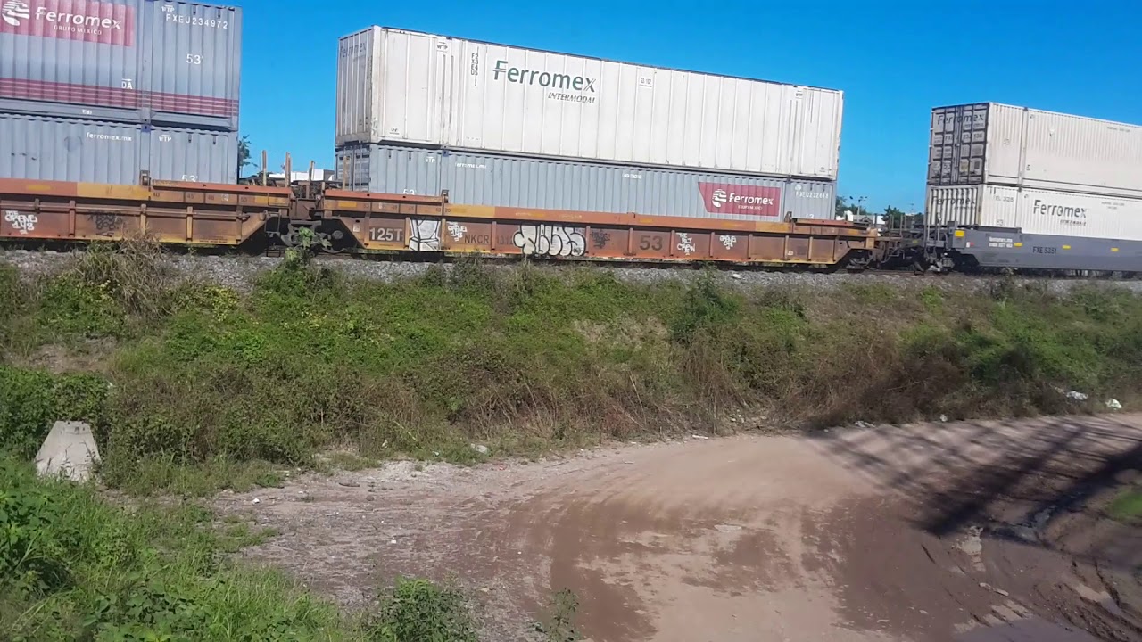 Tren Directo Guadalajara Mexicali 4825 ES44AC/ES45AH - YouTube