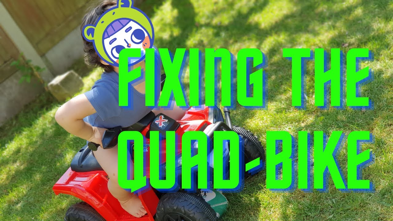 FIXING THE QUAD-BIKE IN OUR WORKSHOP BENCH - YouTube