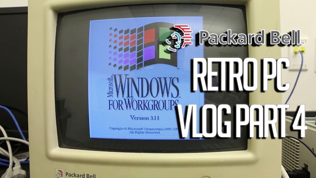 Retro PC Restore Vlog (Part 4) - Packard Bell PB4225CD - YouTube