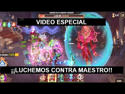 VIDEO ESPECIAL ¡¡LUCHEMOS CONTRA MAESTRO!! Hero Wars Dom.E. - YouTube