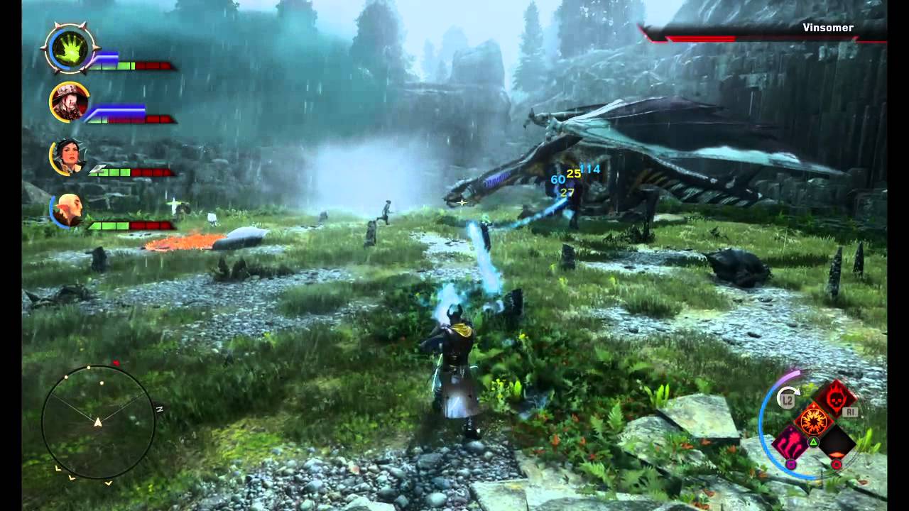 Dragon Age: Inquisition - Vinsomer Boss Fight (Mage Gameplay ...