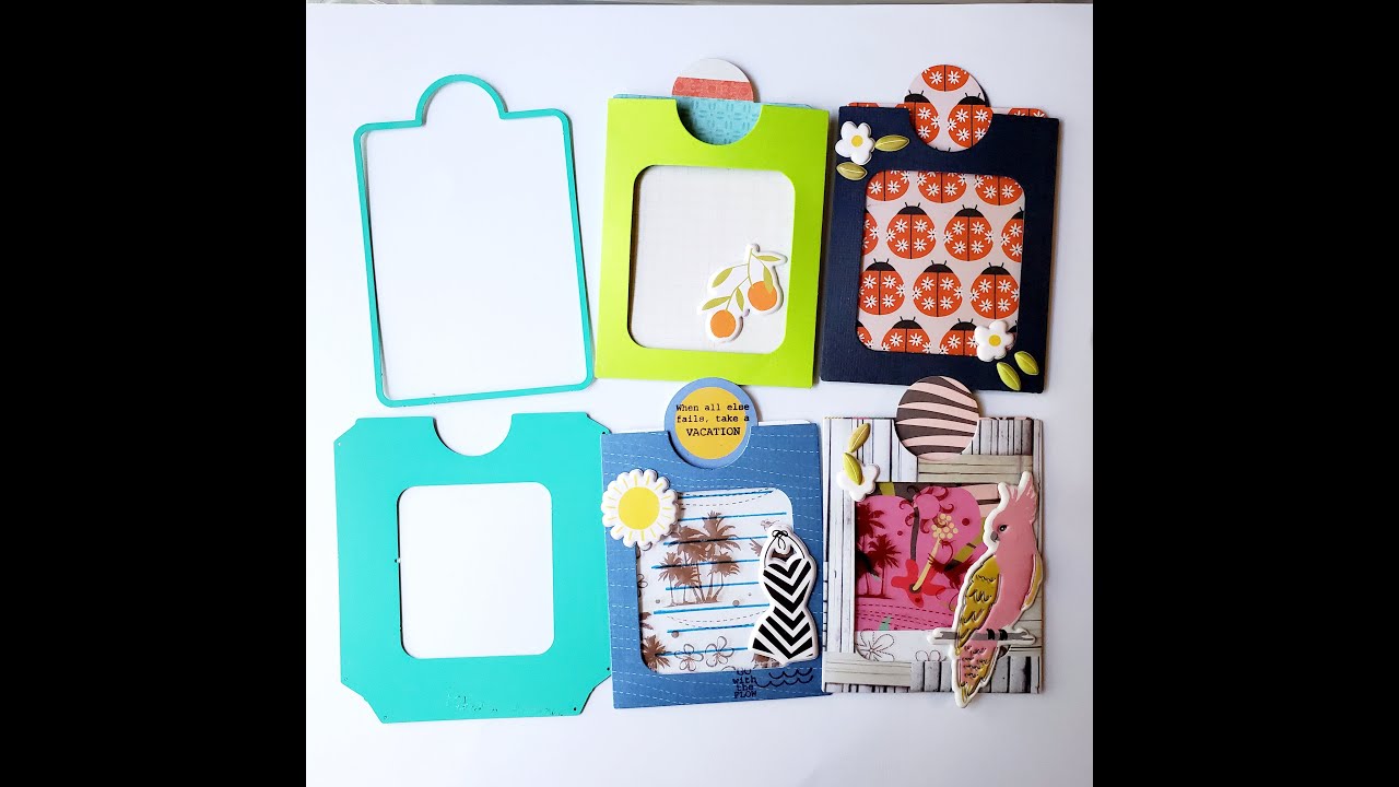 New Peek A Boo Pocket Dies and Specimen Slide! Come and see! - YouTube