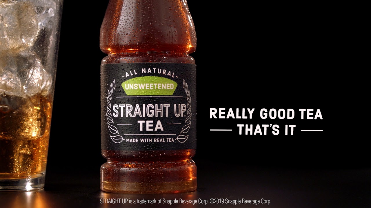 Straight Up Tea. Really Good Tea. That's It. - YouTube