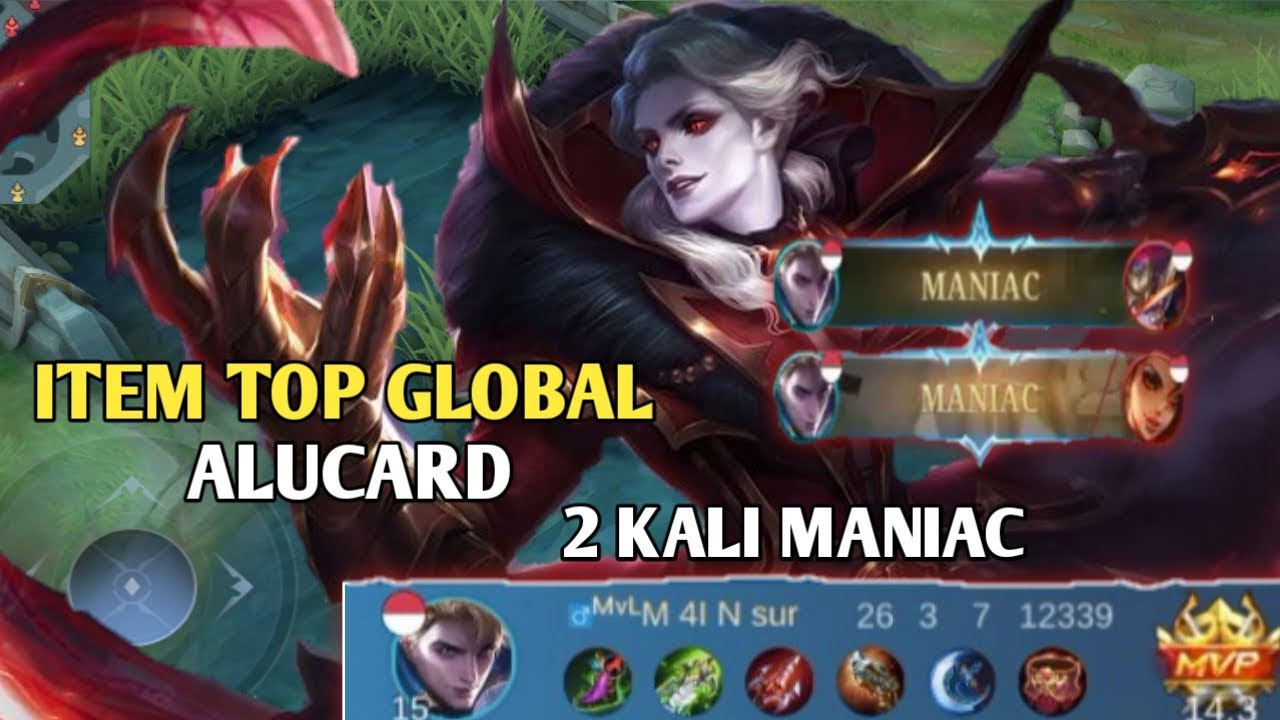 ALUCARD GAMEPLAY TUTORIAL #4 2X MANIAC IN A MATCH - YouTube