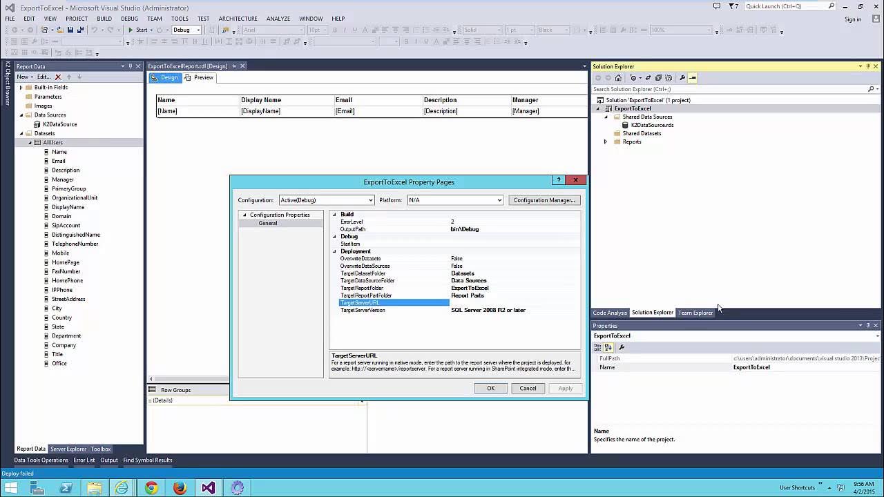 Exporting K2 SmartForms List View to Excel - YouTube
