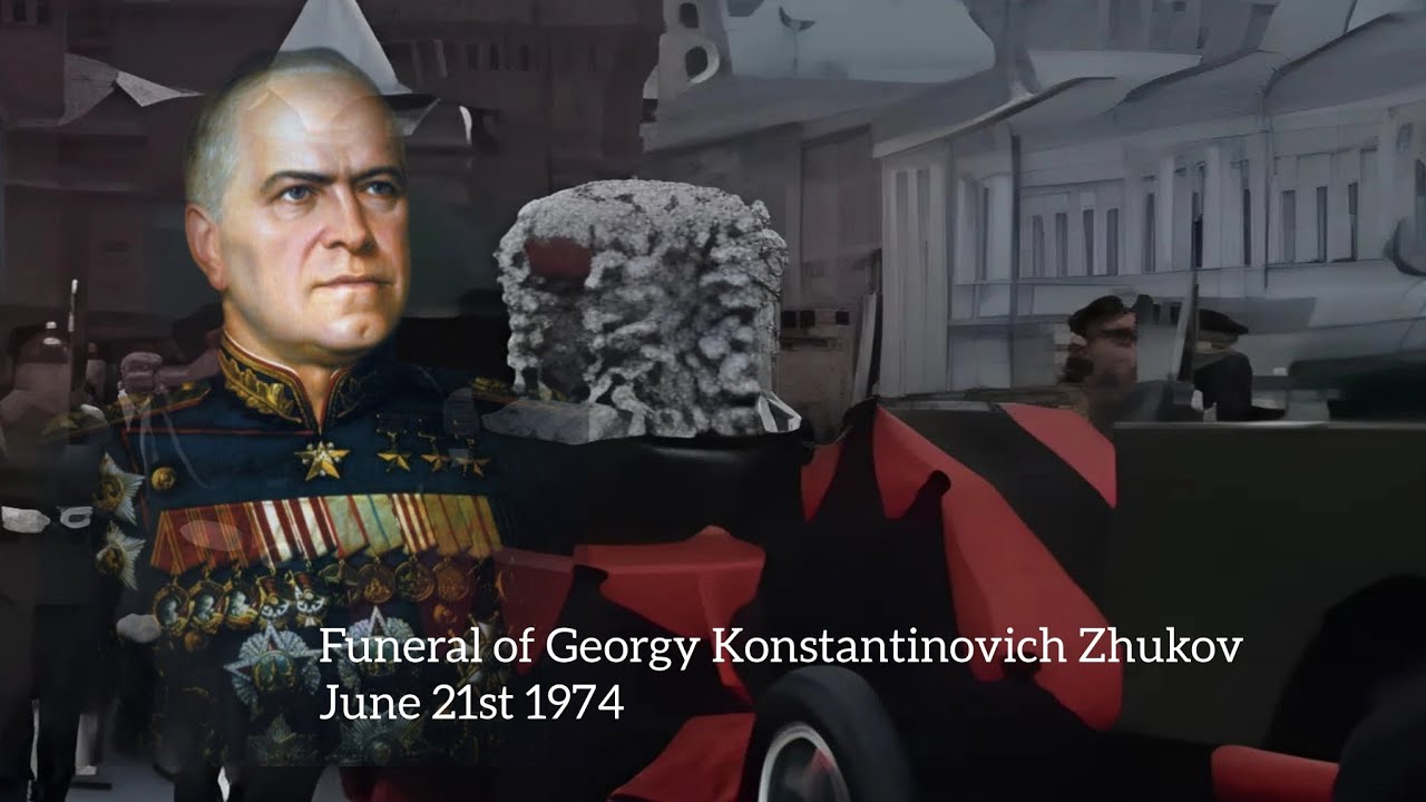 Soviet Anthem & Glory To The Motherland | Funeral of Georgy ...