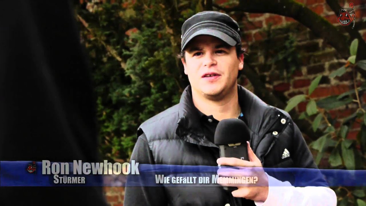 Indians TV - Interview mit ECDC Memmingen Ron Newhook - YouTube