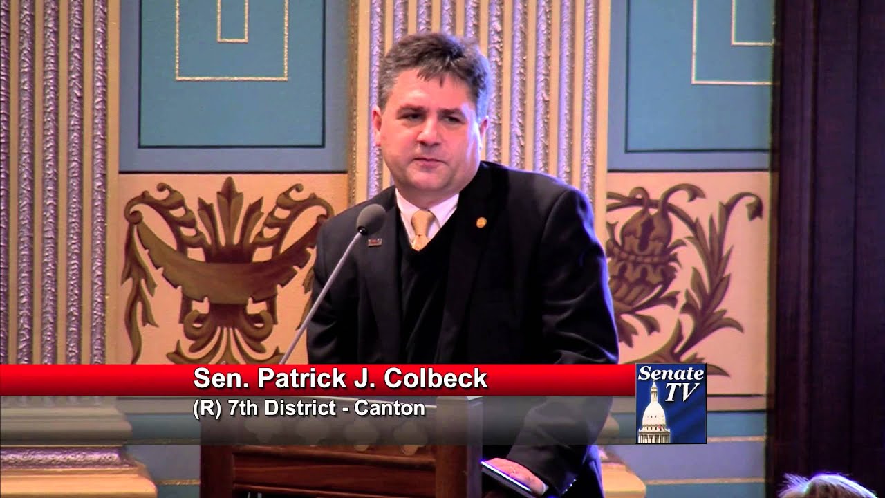 Senator Colbeck sponsors Senate Concurrent Resolution 23. - YouTube