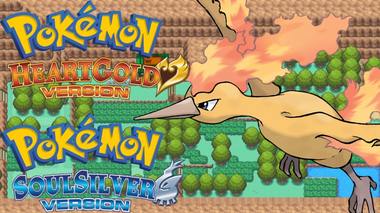 Pokémon HeartGold/SoulSilver - Moltres Battle - YouTube