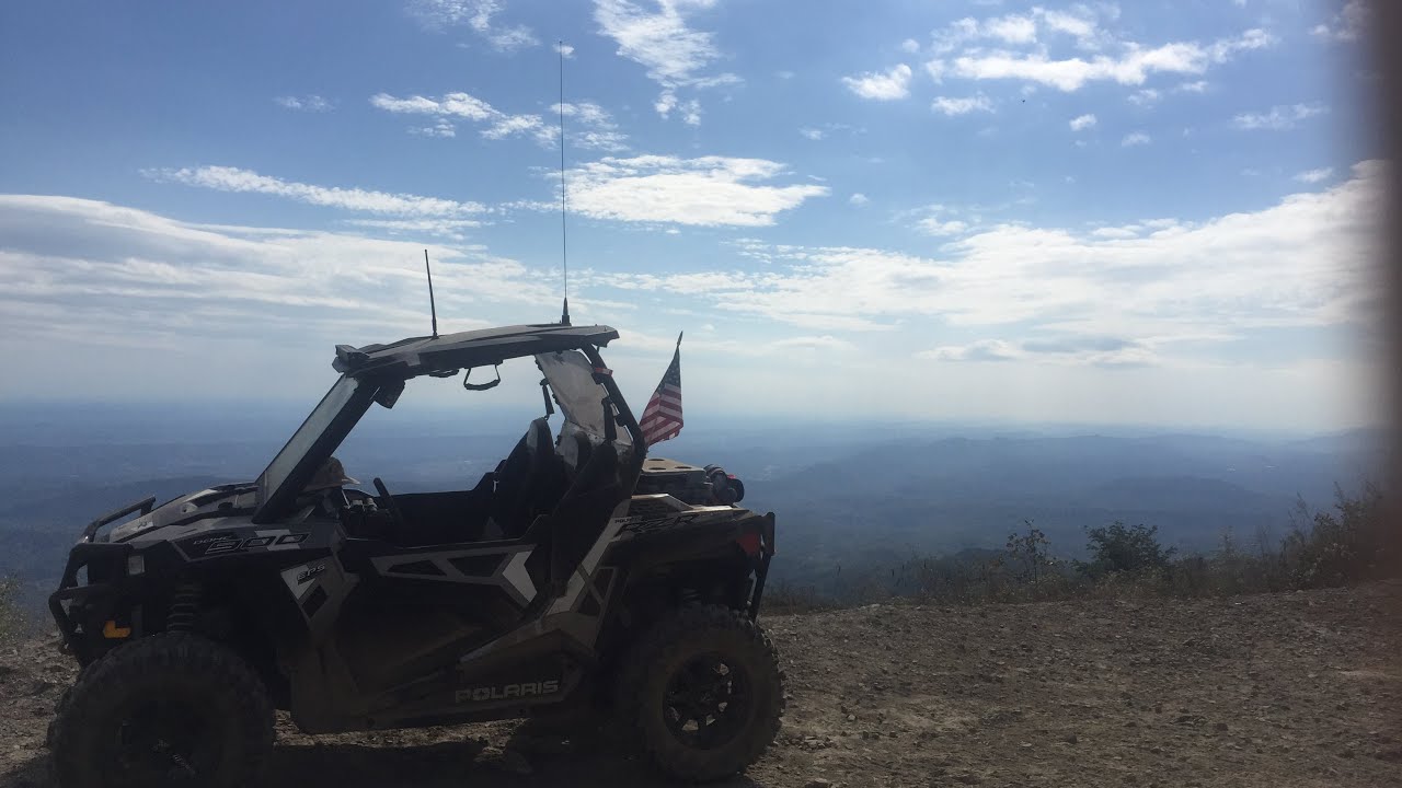 Hitting the trails at Windrock ATV park - YouTube