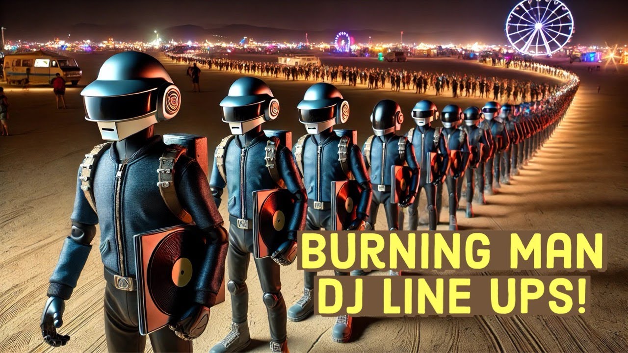 Burning Man 2024 : DJ Line Ups! - YouTube