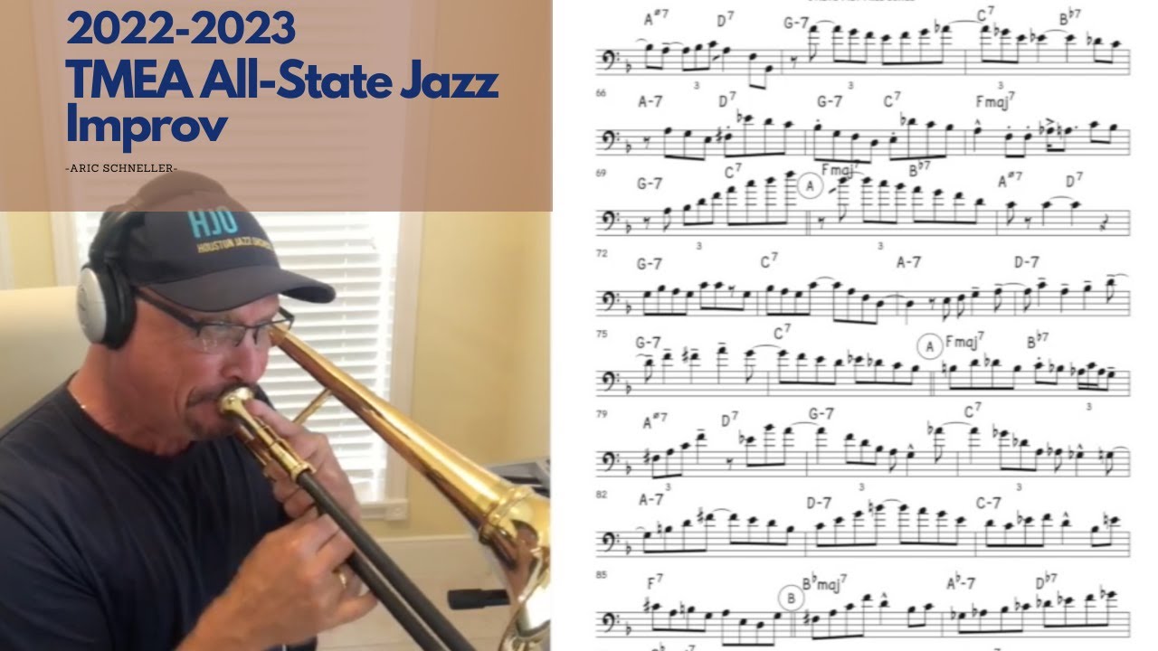 2023 TMEA All-State Jazz Improvisation | State Etude (I Have Met Miss ...