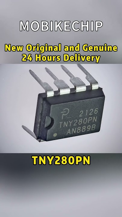 POWER INTEGRATIONS TNY280PN, Package DIP-8C, Mobikechip.com - YouTube