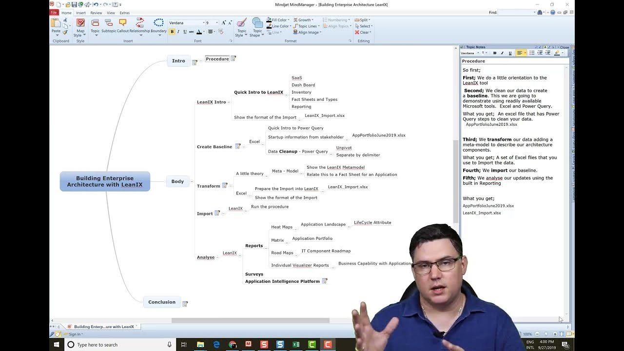 Building Enterprise Architecture with LeanIX Sessions Outline - YouTube