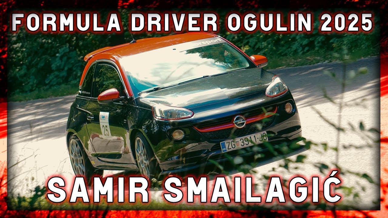 Samir Smailagić - Opel Adam - Formula Driver Ogulin 2025 - YouTube