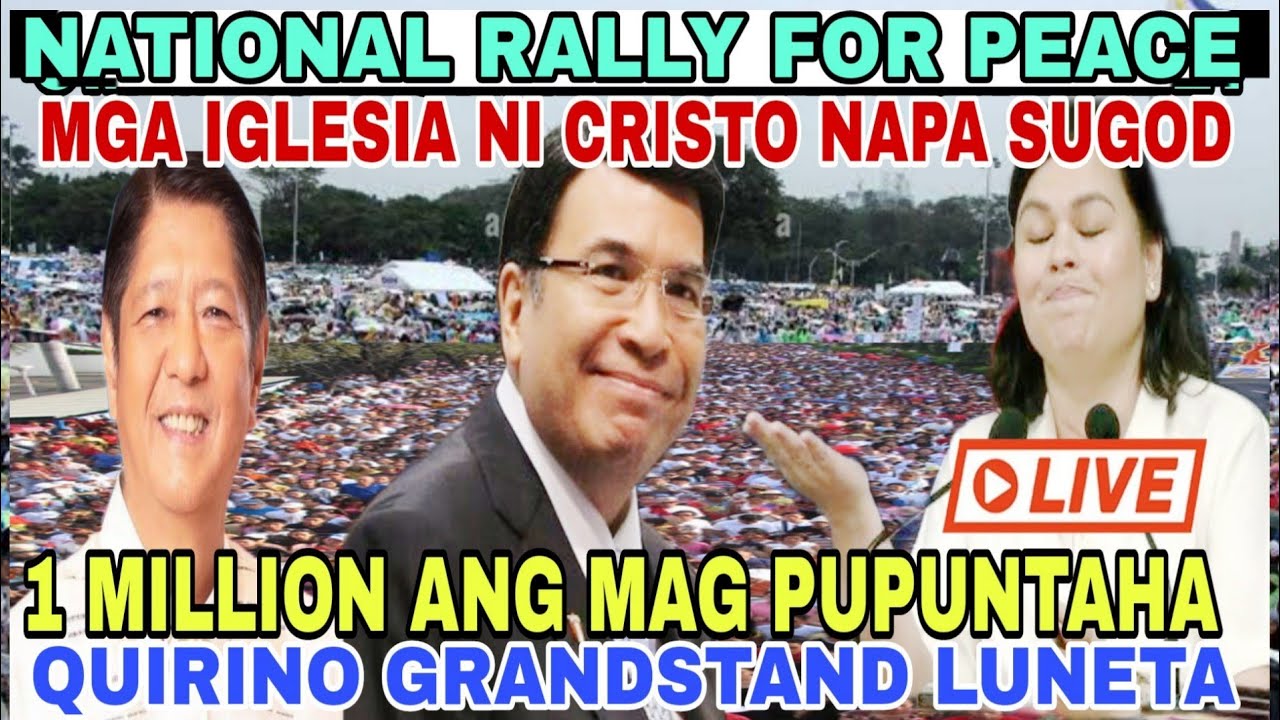 GRABE!2 MILLION NAGPUNTAHA SA QUIRINO GRANDSTAND LUNETA|NATIONAL RALLY ...