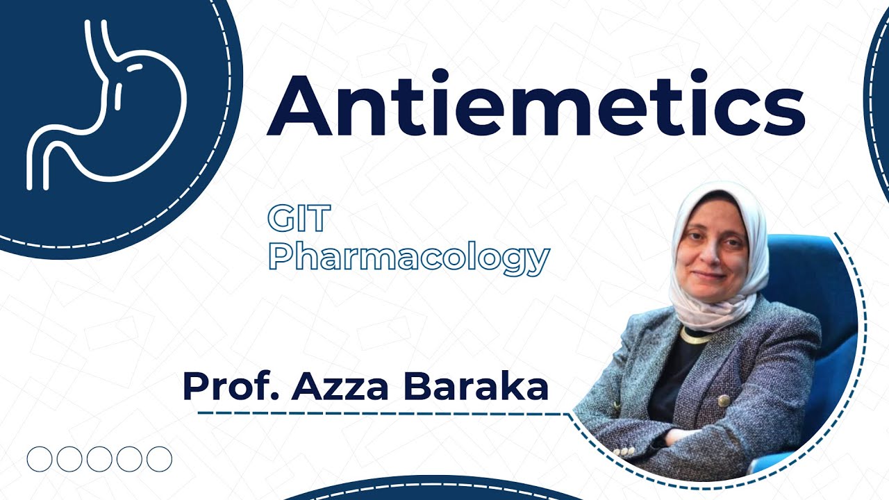 Antiemetics - By prof.Azza Baraka - YouTube
