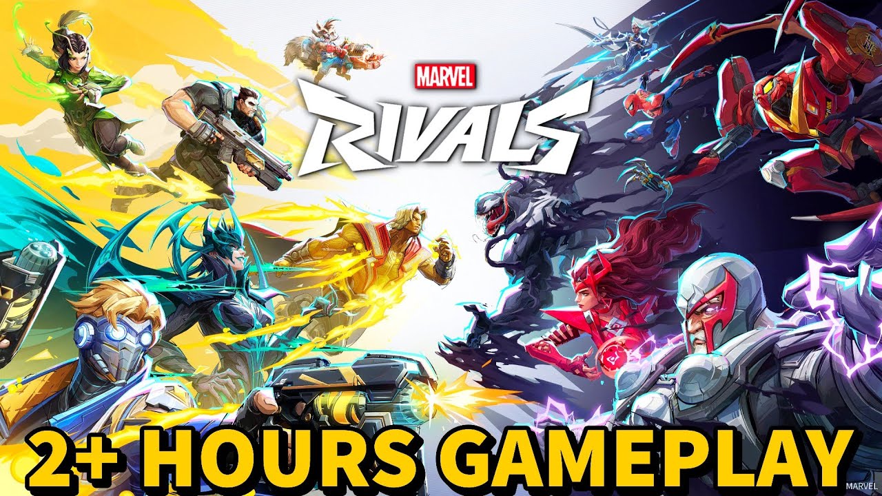MARVEL RIVALS 2+ Hours of Gameplay (4k 60fps) - YouTube