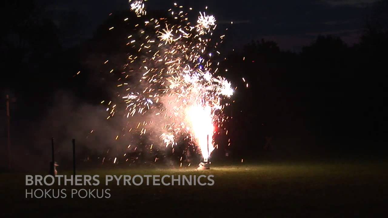 Hokus Pokus by Brothers Pyrotechnics from Firework Crazy - YouTube