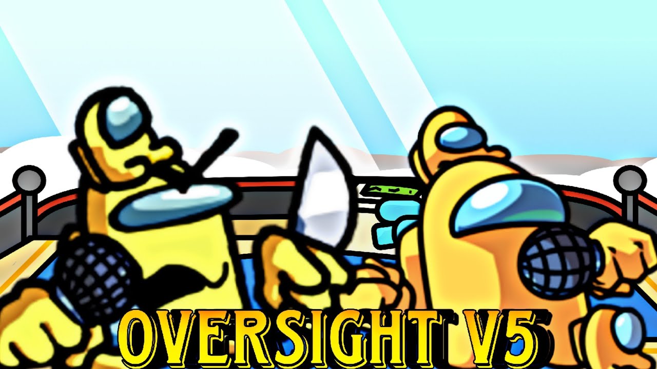 FNF vs Impostor , Oversight V5 but Yellow impostor v5 and yellow v4 ...