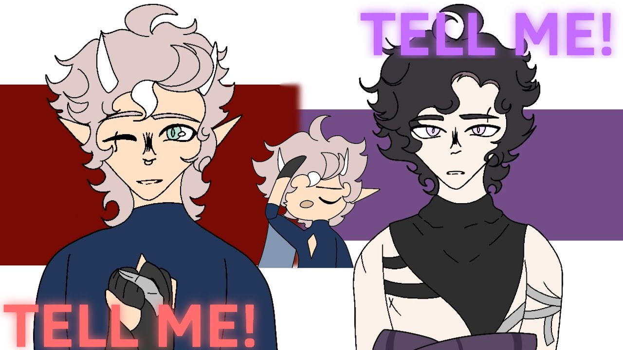 TELL ME! [remake!] // animation meme - YouTube