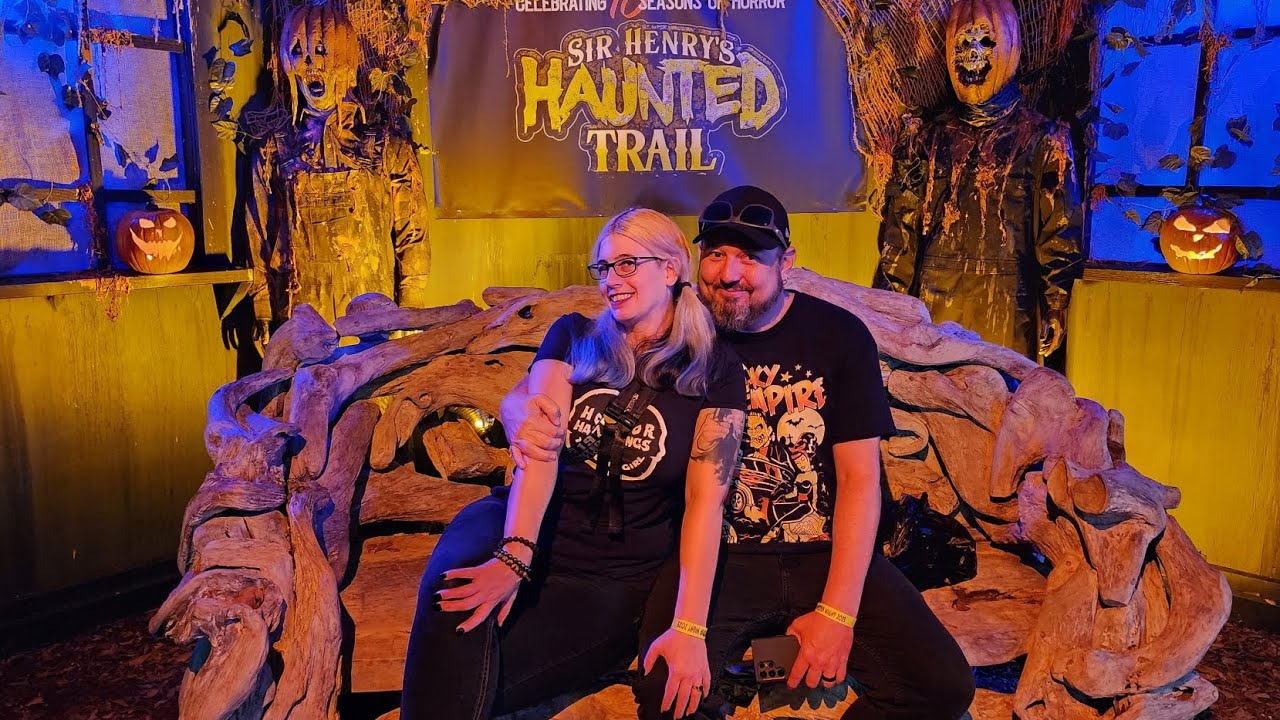 Sir Henry's Haunted Trail & Haunted Hayride Scare Cam Walkthrough ...