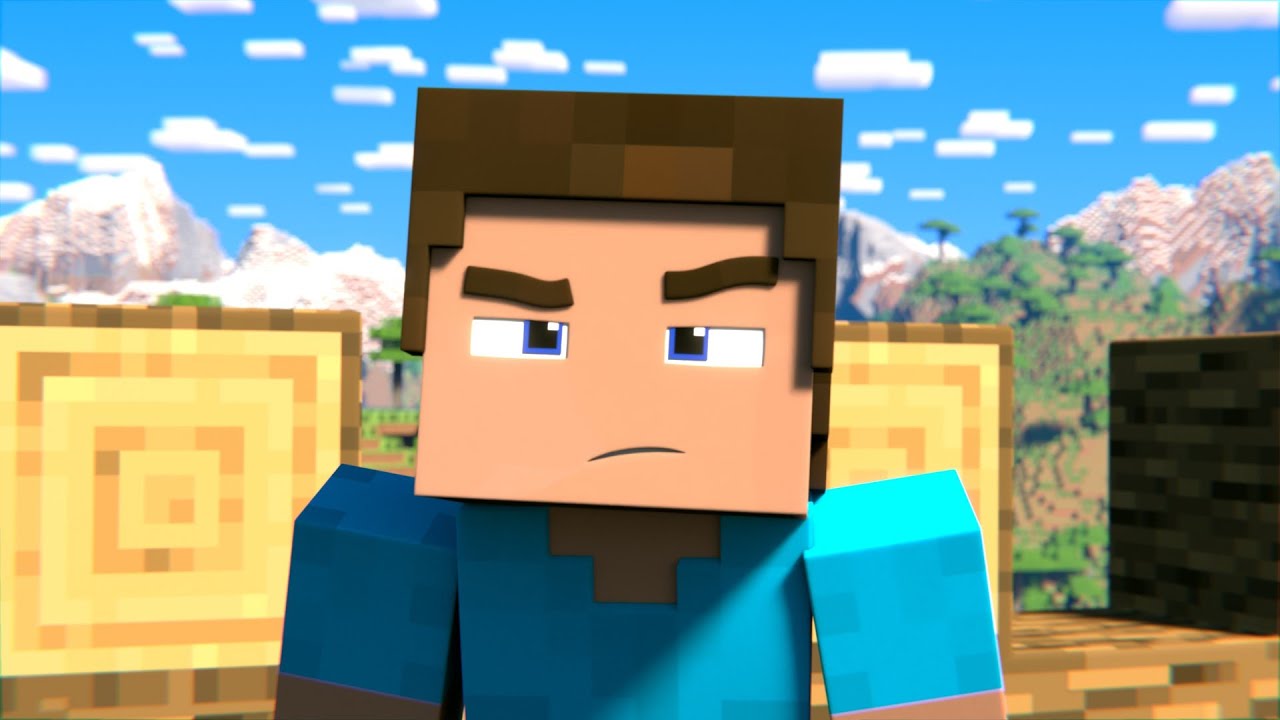 Minecraft Steve's Weirdest Reaction Ever! - YouTube