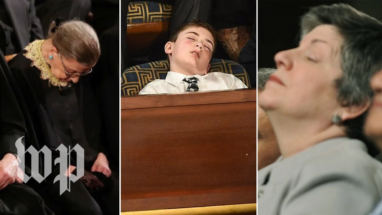 Joshua Trump fell asleep during the State of the Union. He isn't the ...