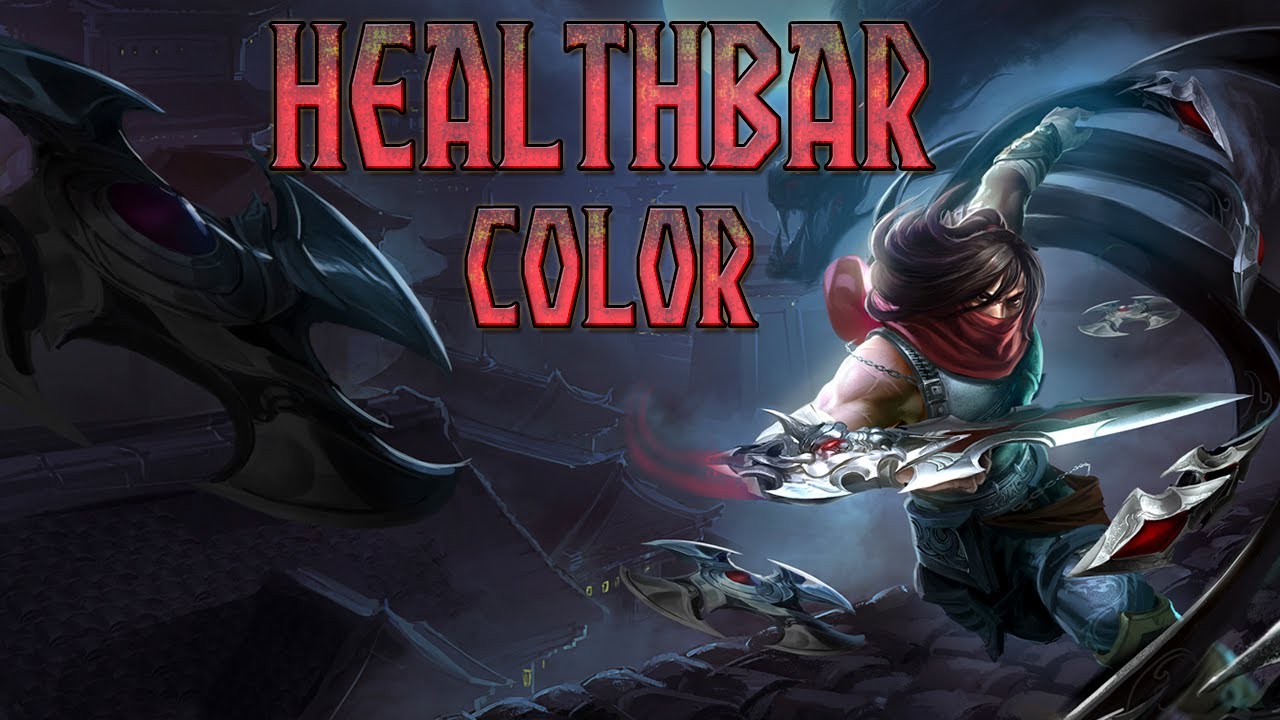 Tutorial League of Legends / Change Healthbar Color - YouTube