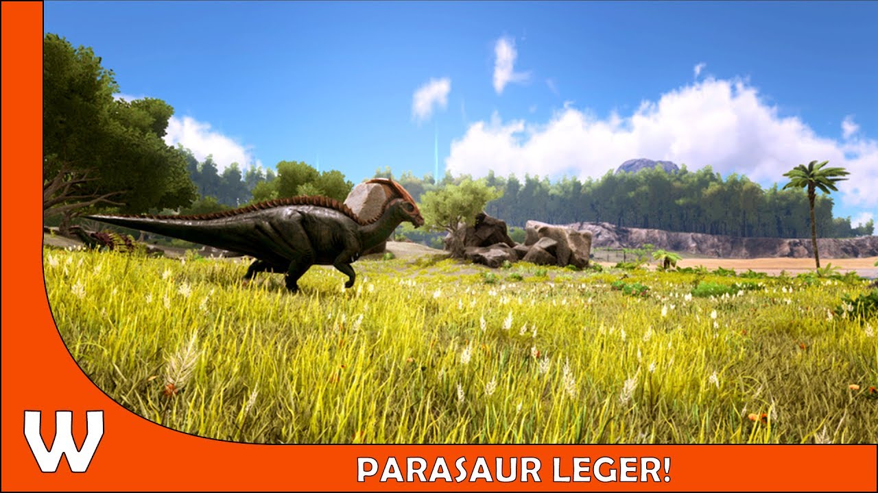 ARK SURVIVAL EVOLVED #01 PARASAUR LEGER! - YouTube