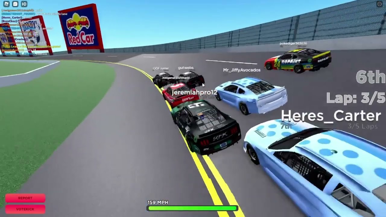 Roblox Rostock Racing (Some good and bad racing and also a few funny ...