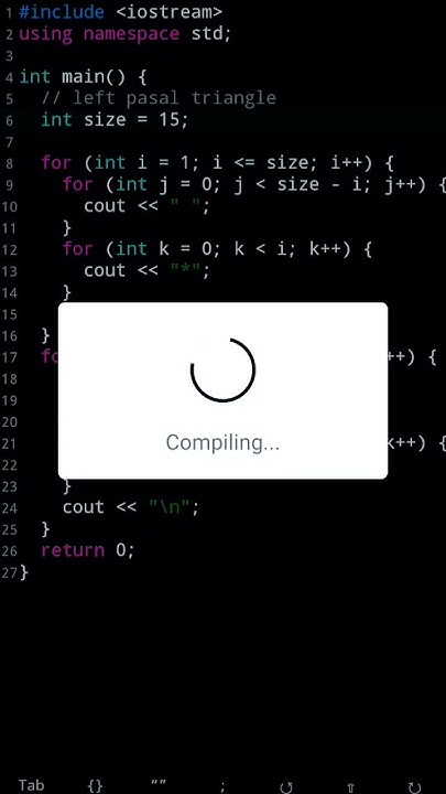 Pattern 124 Shorts Coding Computerprogramming Subscribe Code Patternwork Codeing Pattern 