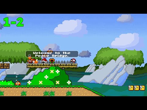 New Super Mario World 1-2: Koopa Troopa Bridge (Super Mario Construct ...
