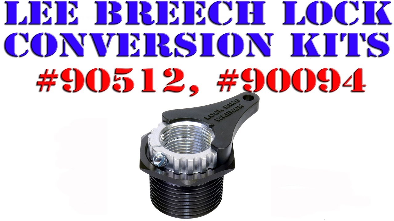 Convert your reloading press to use Lee Breech Lock bushings. New ...