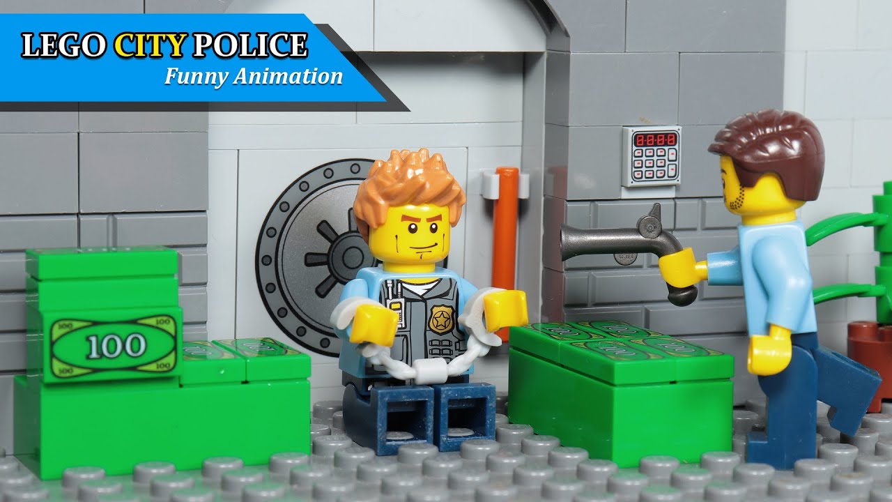 Lego City Police Mini Movies 2019 | ATM Bank Robbery - YouTube
