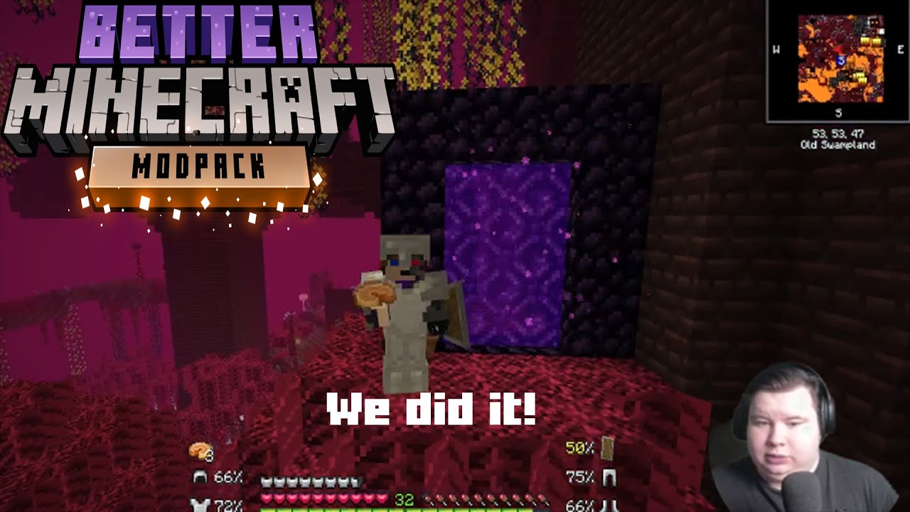 Building A Portals In Better Mincraft! #minecraft - YouTube