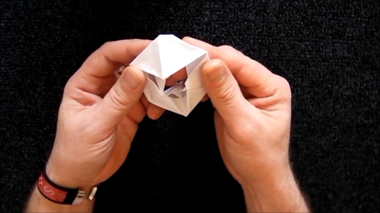 easy Origami for Beginners. Simple model - flex toy - YouTube