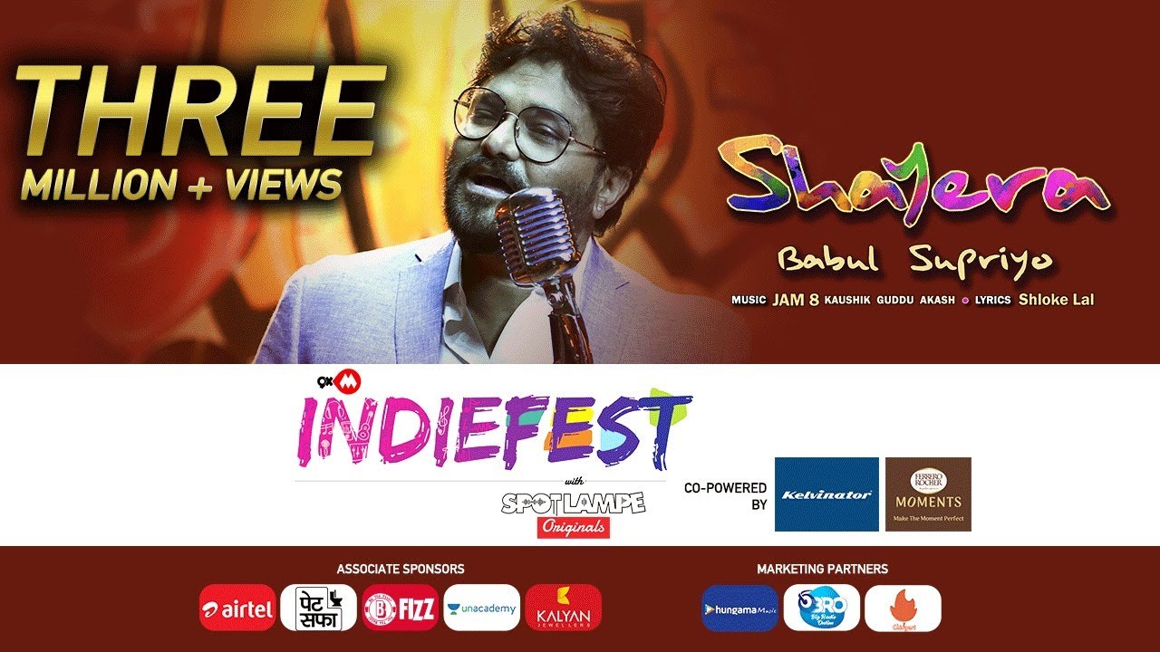 SHAYERA (OFFICIAL MUSIC VIDEO) | BABUL SUPRIYO | 9XMIndiefest With ...