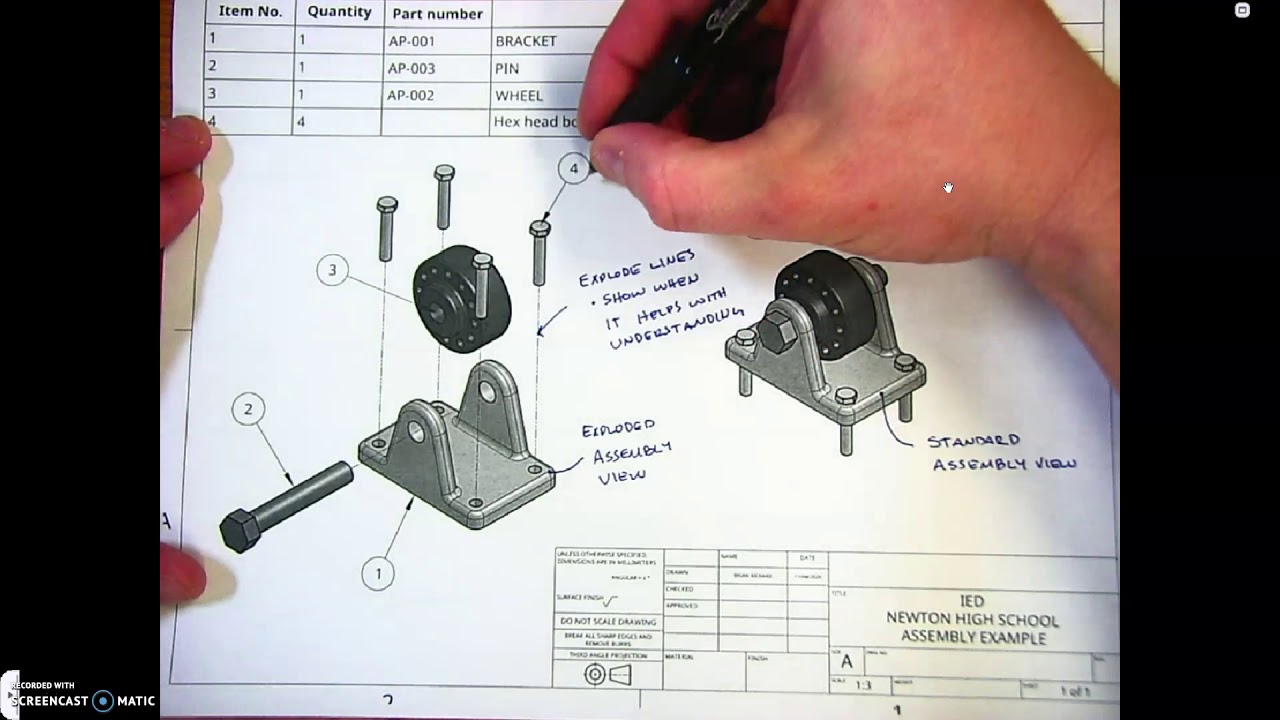 Assembly Drawing - YouTube