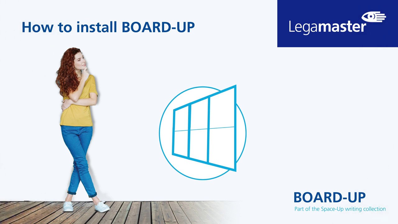 Legamaster Board Up Installation - YouTube