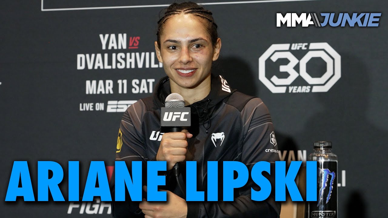 Ariane Lipski's Credits Improved Wrestling, Overall MMA Skillset For ...