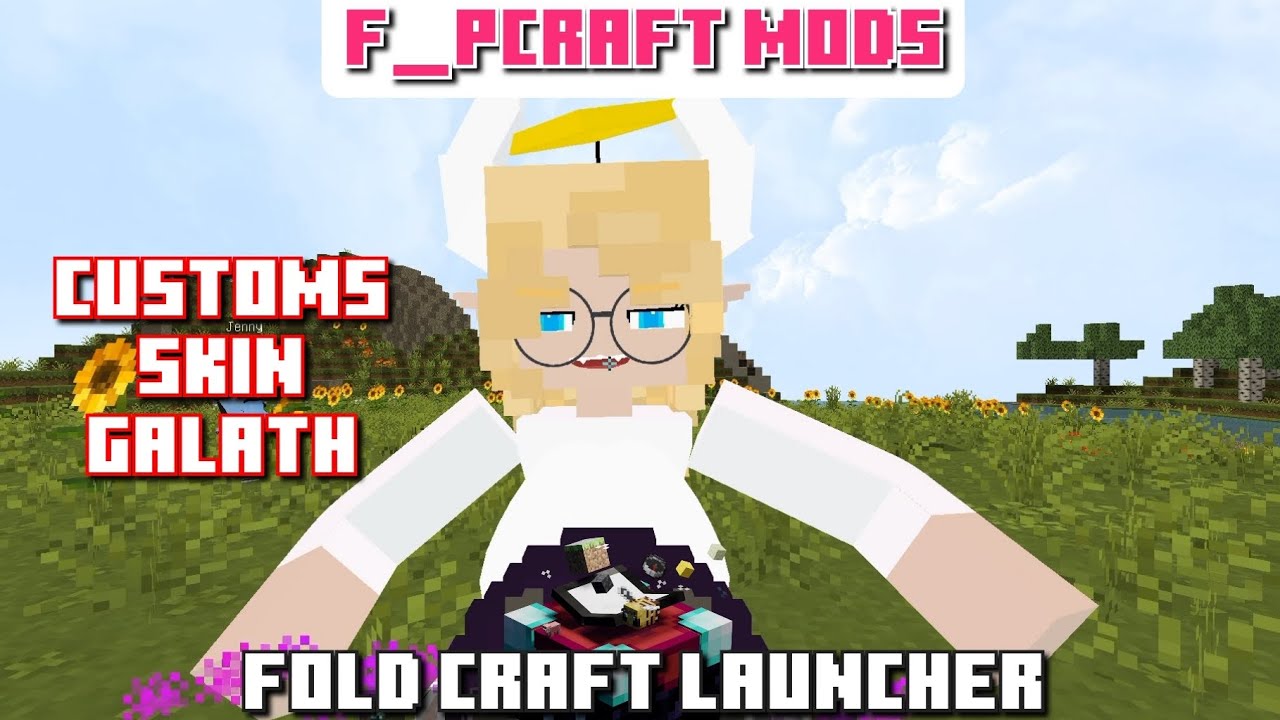 Fold Craft Launcher (FCL) Minecraft F_pcraft mods customs skin Galath showcase - YouTube