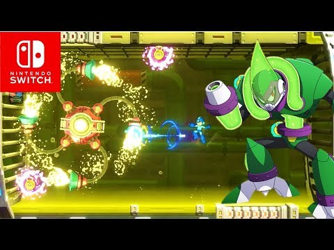 Mega Man 11 - Acid Man y Tundra Man Trailer TGS 2018 Nintendo Switch HD ...