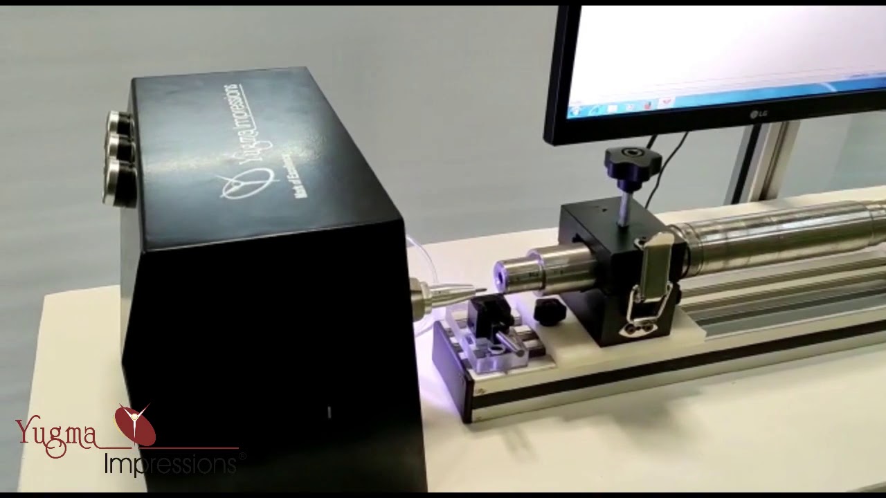 Dot Peen Marking Machine setup for Shaft Marking: Yugma - YouTube