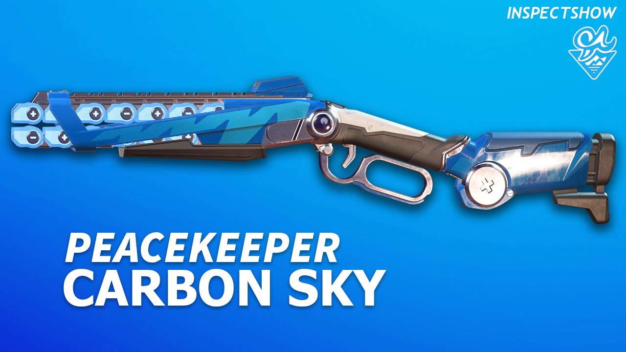 APEX LEGENDS Peacekeeper Carbon Sky | Legendary Skin - YouTube
