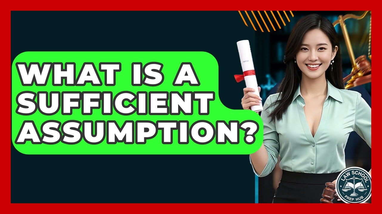 What Is A Sufficient Assumption? - Law School Prep Hub - YouTube