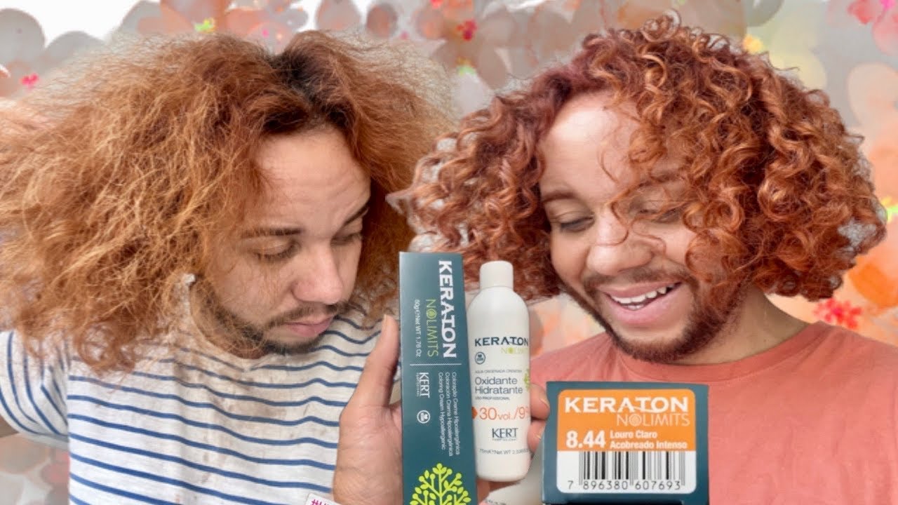Conhecendo a Keraton NoLimits - cor 8.44 - Vegana e sem Amônia - YouTube