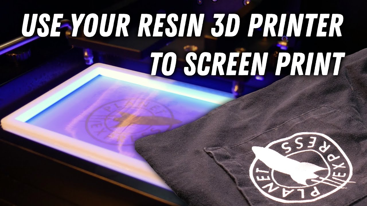 Using Resin 3D Printing To Screen Print With The ELEGOO Jupiter 3D using-resin-3d-printing-to-screen-print-with-the-elegoo-jupiter-3d