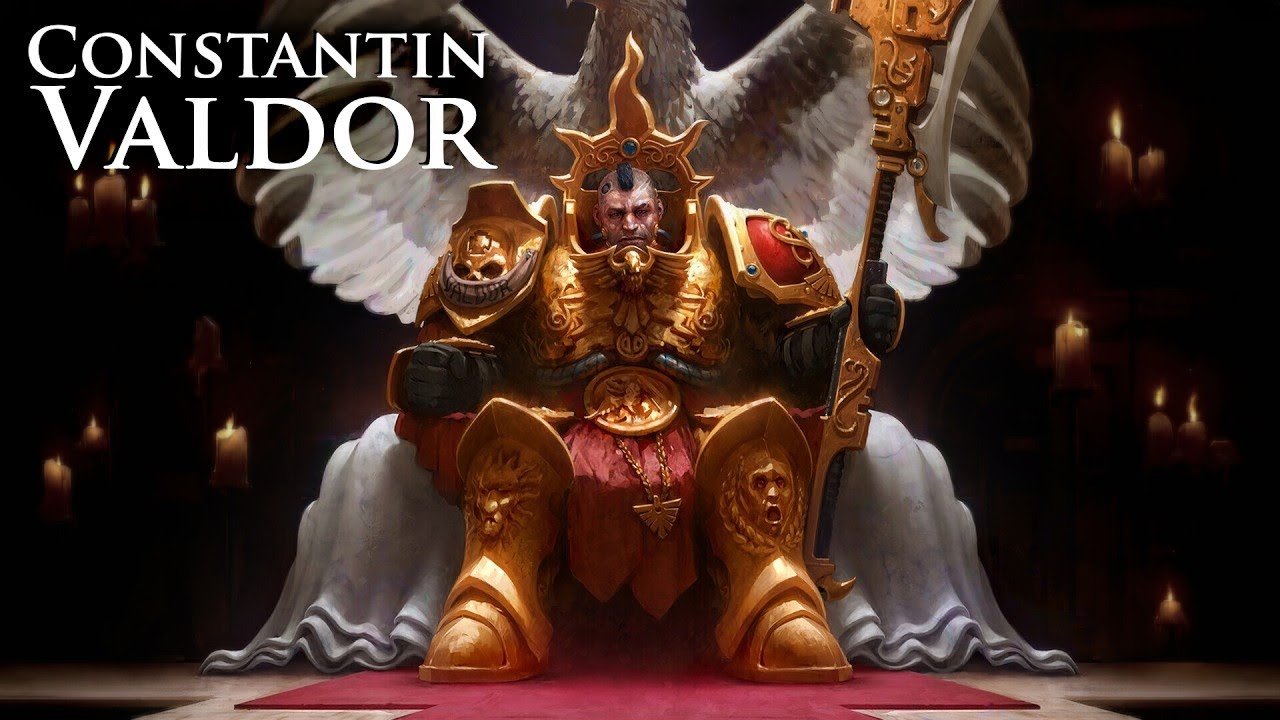 Constantin Valdor: The First Son of the Emperor | Warhammer 40k Lore - YouTube
